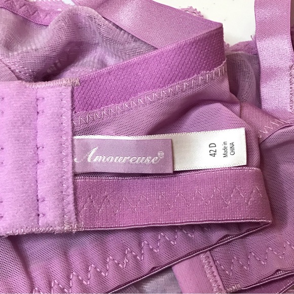 amoureuse | Intimates & Sleepwear | Amoureuse Floral Lace Underwire Bra ...